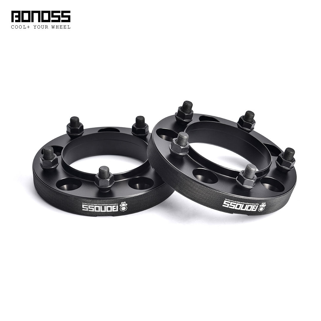 2 Pcs BONOSS Forged Active Cooling Dodge Wheel Spacers Fit 1981-1994 B ...