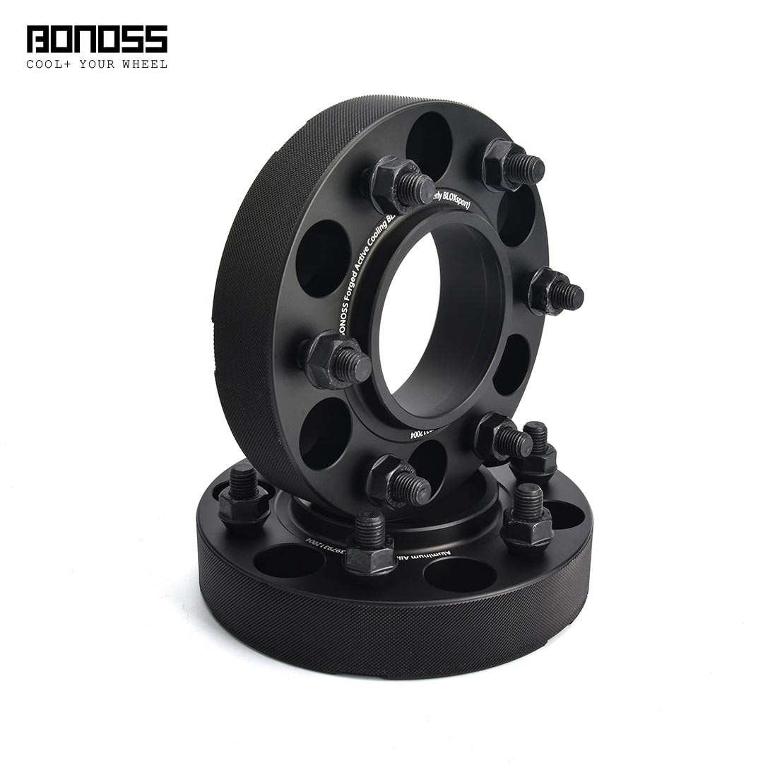 2 Pcs BONOSS Forged Active Cooling Toyota Wheel Spacers Fit 2021-2025 ...