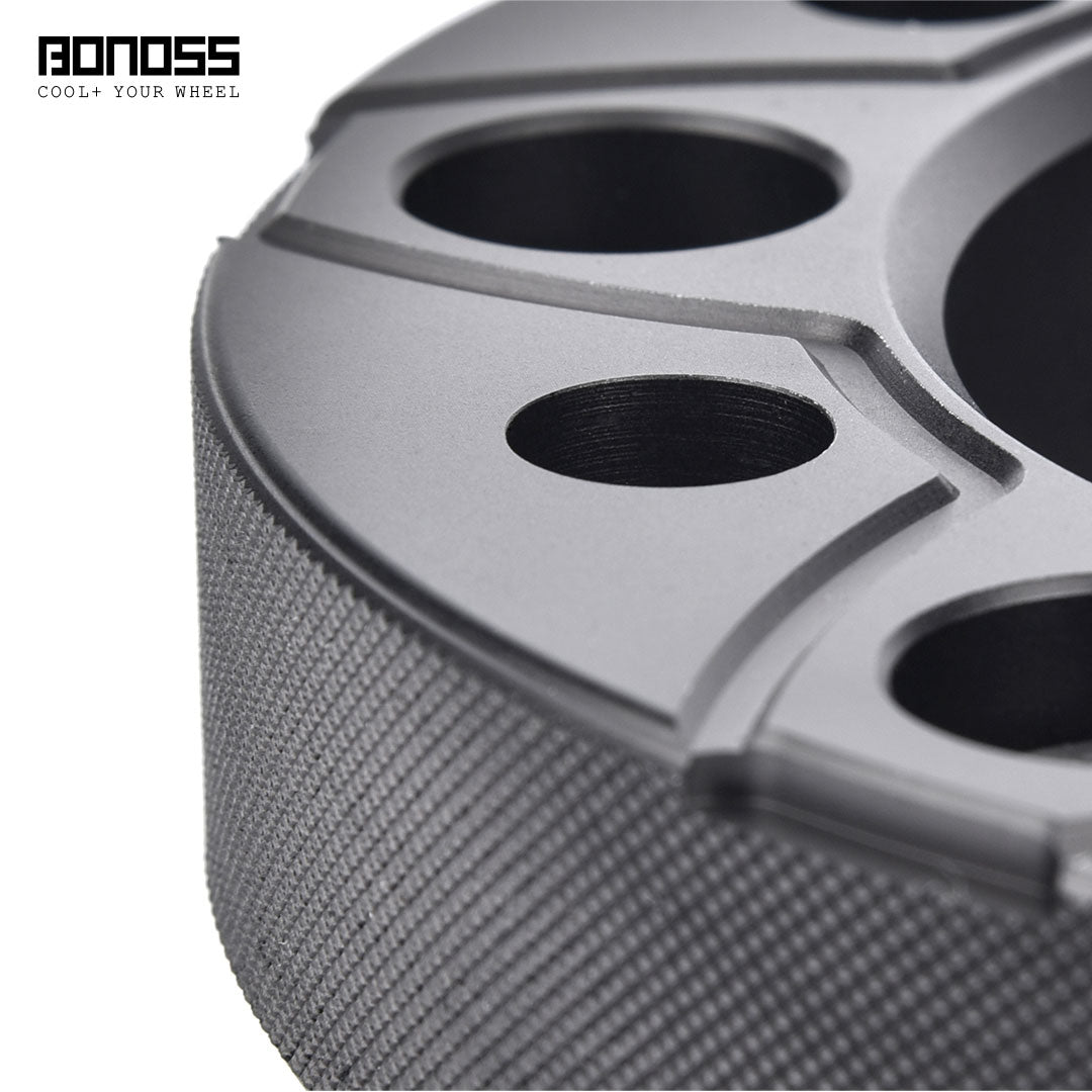 2 Pcs BONOSS Forged Active Cooling Off-roading Wheel Spacers – Wheel ...